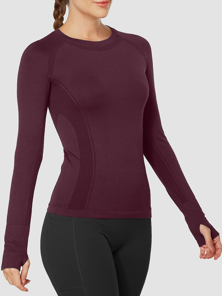 MathCat Seamless Workout Shirts for Women – Mathcat